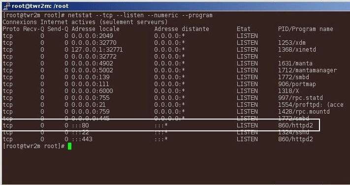 Appendix 2: Checking the server - PC SOFT - Documentación en línea